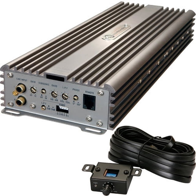 DLS CC-1000 Reference Series 1000 Watt Monoblock Class D Car Amplifier ...
