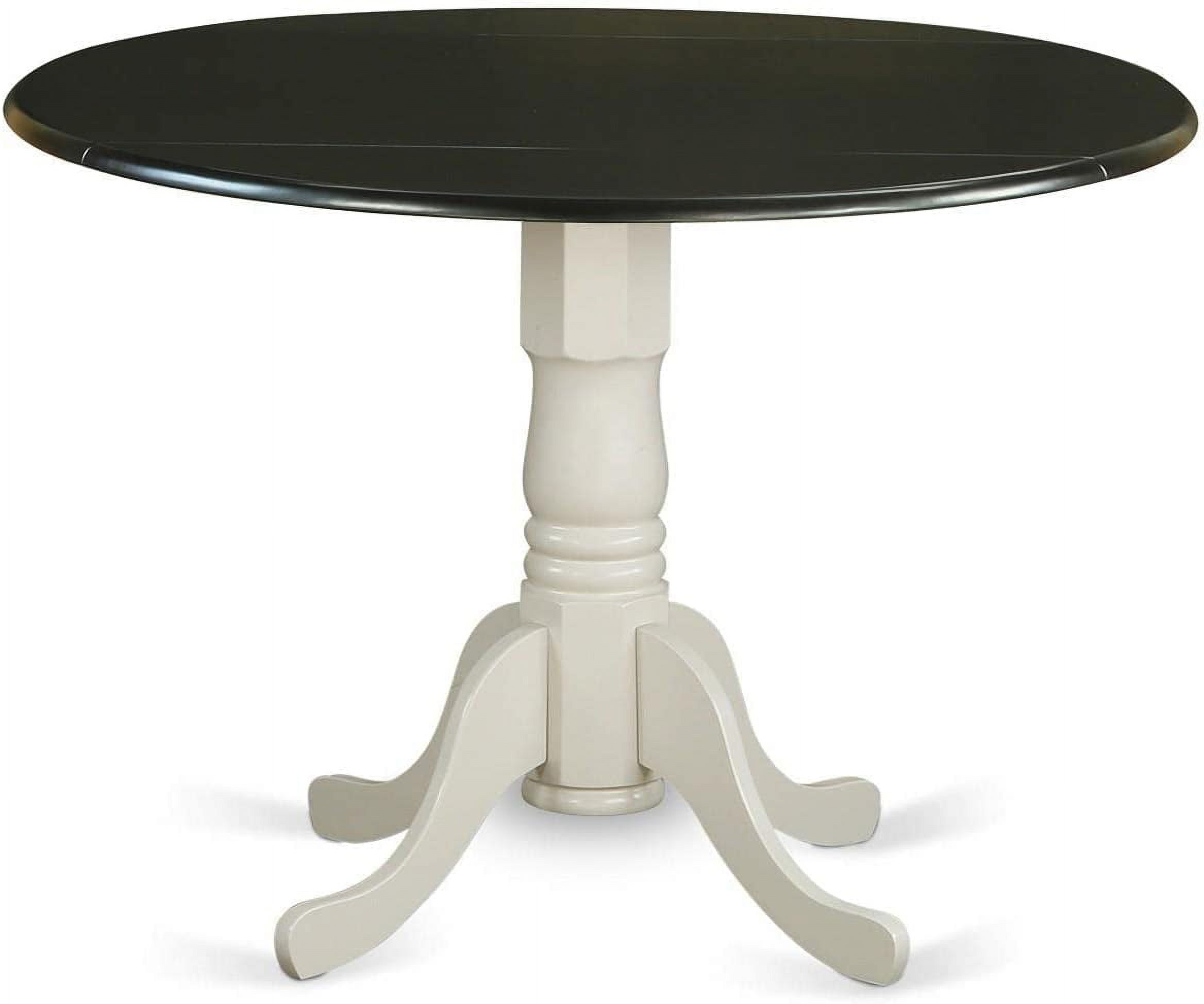 DLT-ESP-TP Mid Century Modern Dining Table Round Tabletop and 42 x 29.5 ...