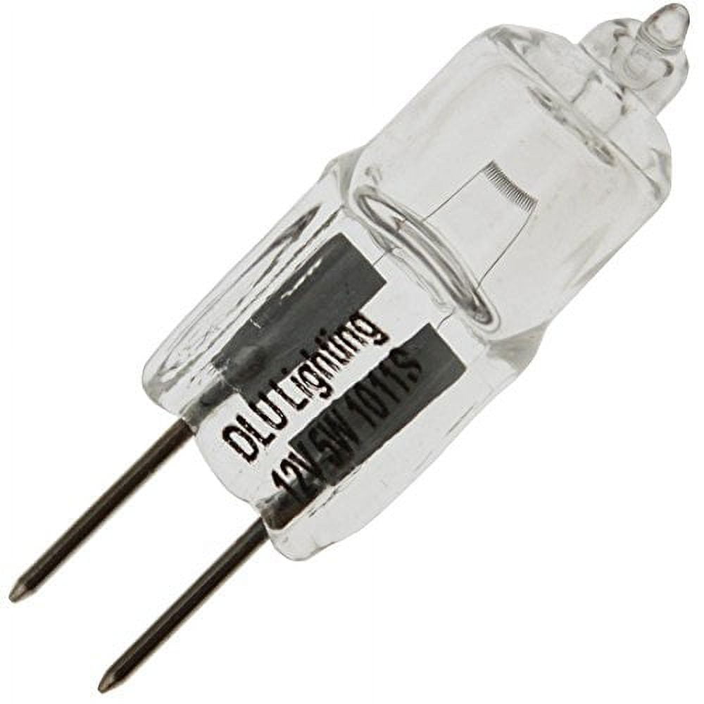 DLU LIGHTING Q5T3/CL/G4 12V, 5 Watt, T3, Bi-Pin (G4) Base Quartz Light ...