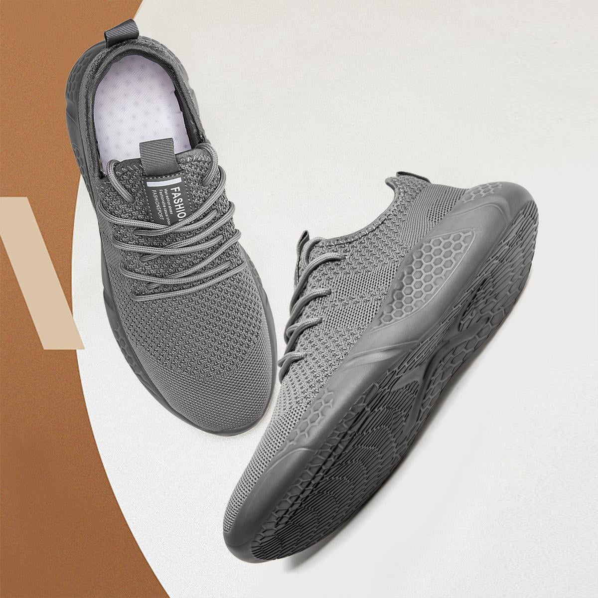 DLWKIPV Men's Athletic Shoes Running Gym Training Sneakers Lightweight ...