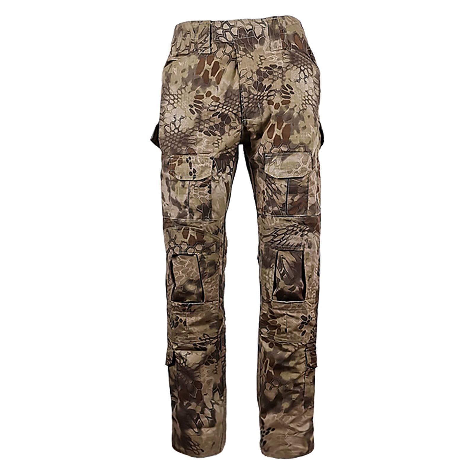 DLfVUB Camo Hunting Pants for Men Water-Resistant Quiet Camouflage ...
