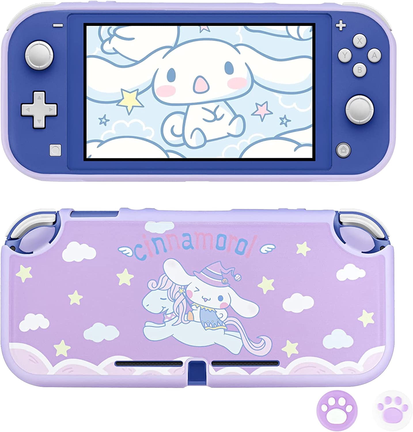 KOMI Protective Case Design for Switch Lite, TPU Cover Case Cute Rabbit ...