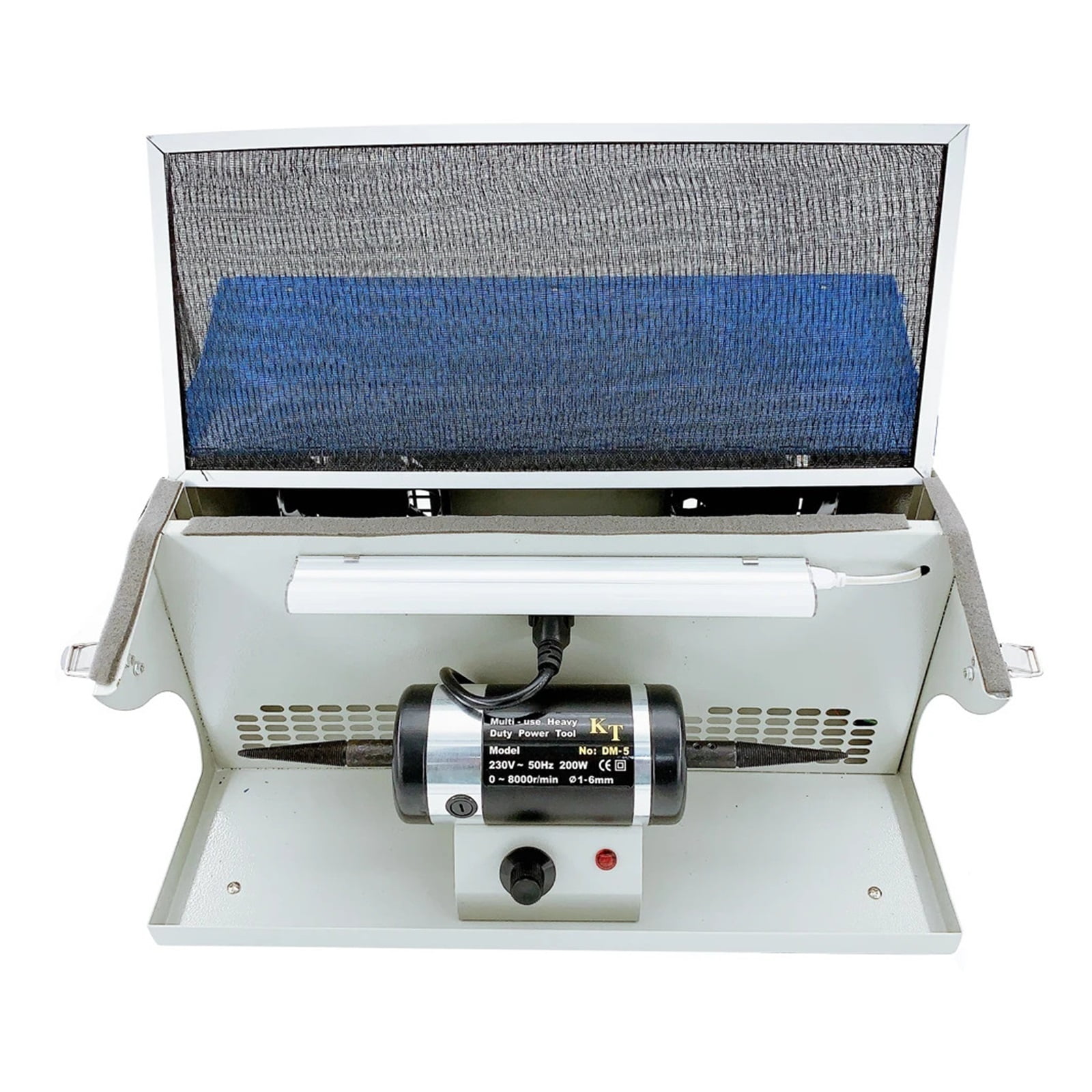 DM-5 Polishing Buffing Machine,200W Mini Polishing Grinding Motor With ...