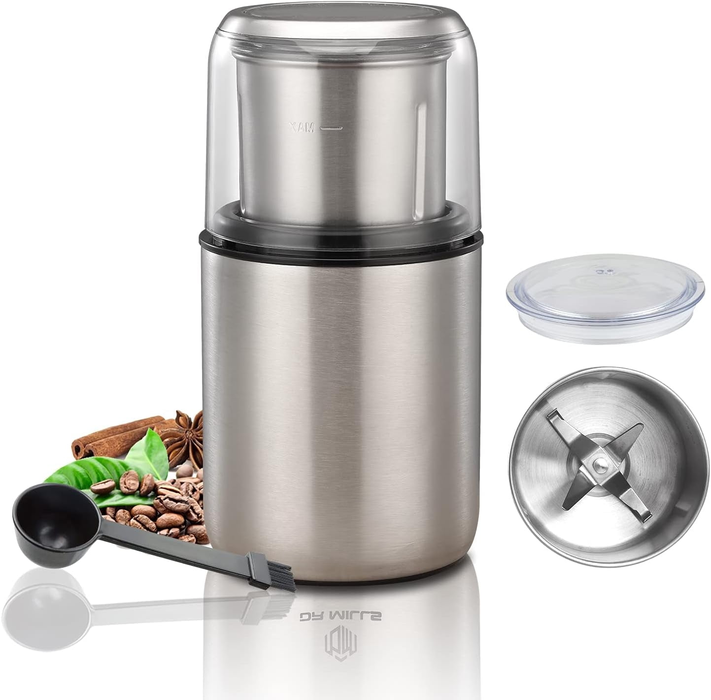 DM- Electric Coffee Grinder,Spice Grinder Electric and chopper ...