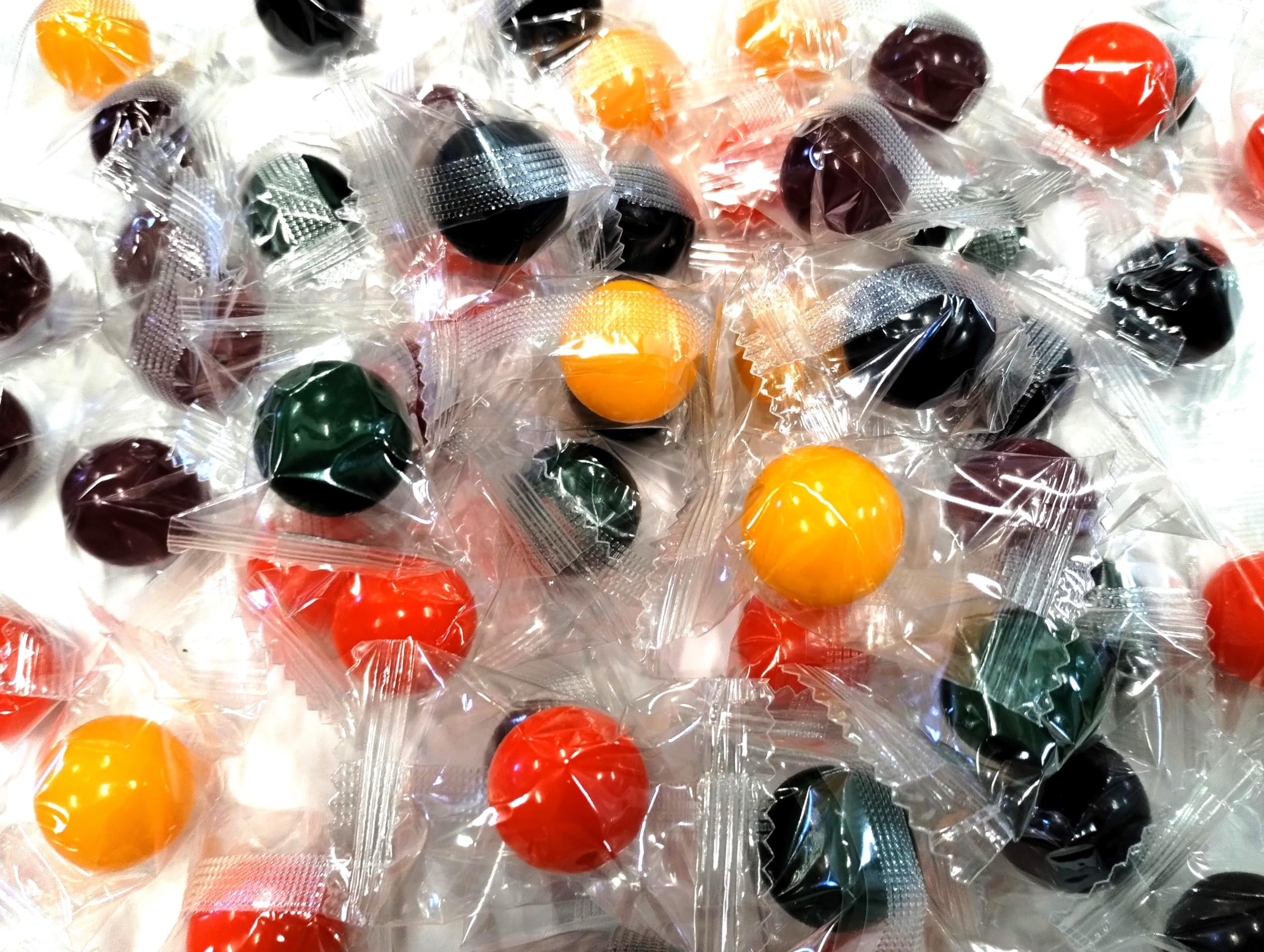 DM Sweets Jawbreakers Hard Candy - 1 lb of Assorted Sweet Fruit ...