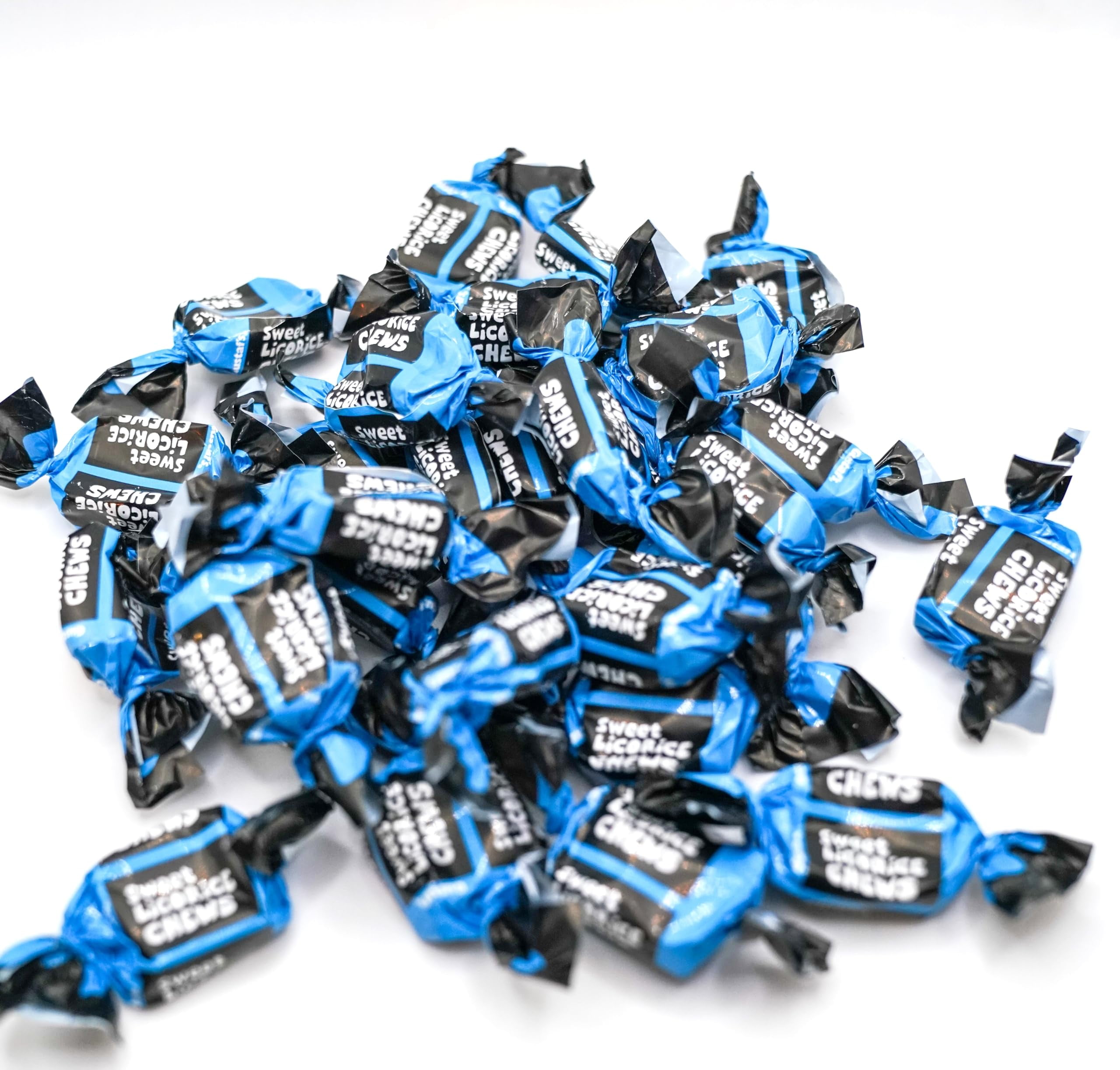DM Sweets Sweet Licorice YYF14 Toffee - 100 Pieces of Fresh Soft Chewy ...