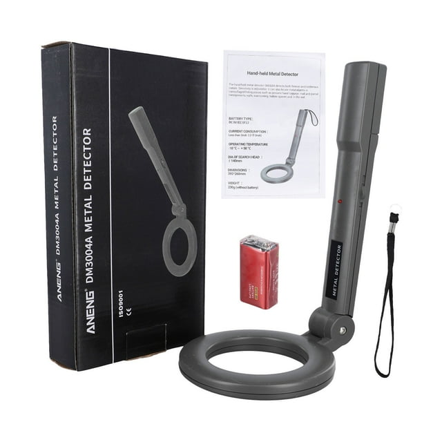 DM3004A Metal Detector Handheld High Sensitivity Metal Scanner Security ...