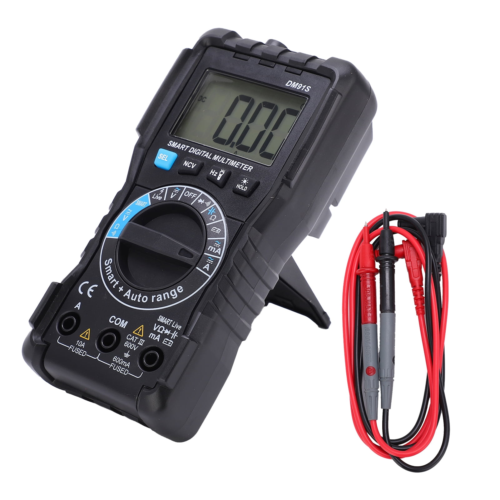 DM91S Manual Auto Ranging Digital Multimeter Multifunctional High ...