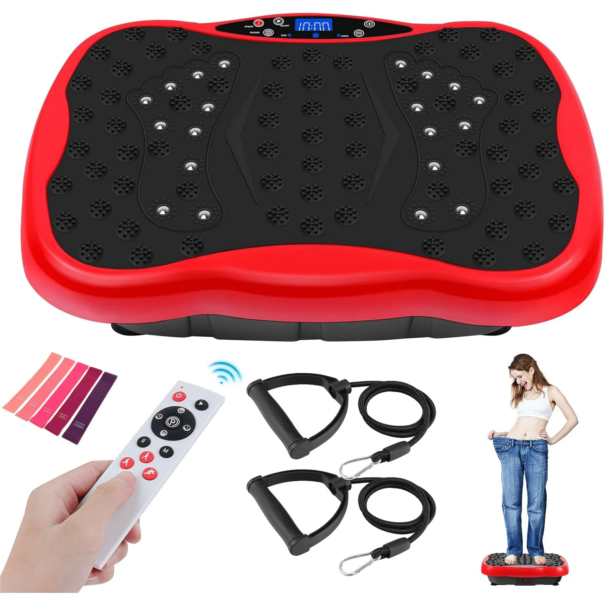 DMBOH Vibration Plate Exercise Machine, Oscillating Vibration Platform ...