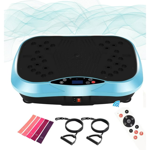DMBOH Vibration Plate Exercise Machine with Loop Bands and Remote ...