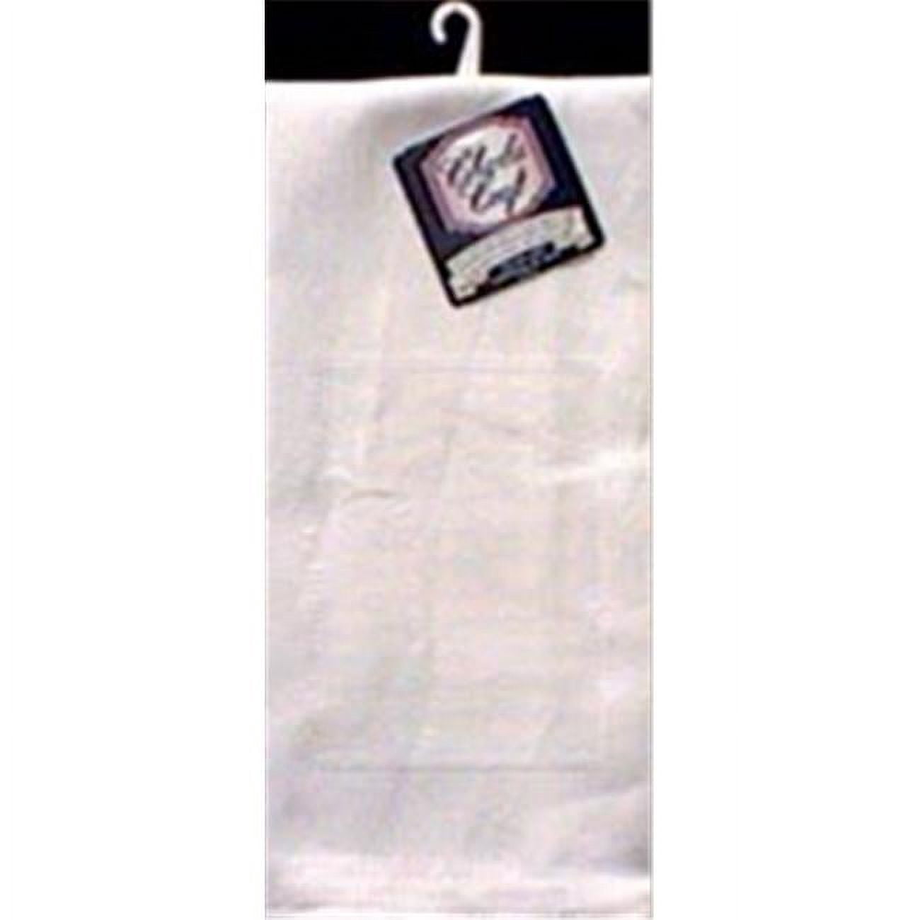 DMC 223221 Showcase Huck Towel 15 in. x 25 in. -White - Walmart.com