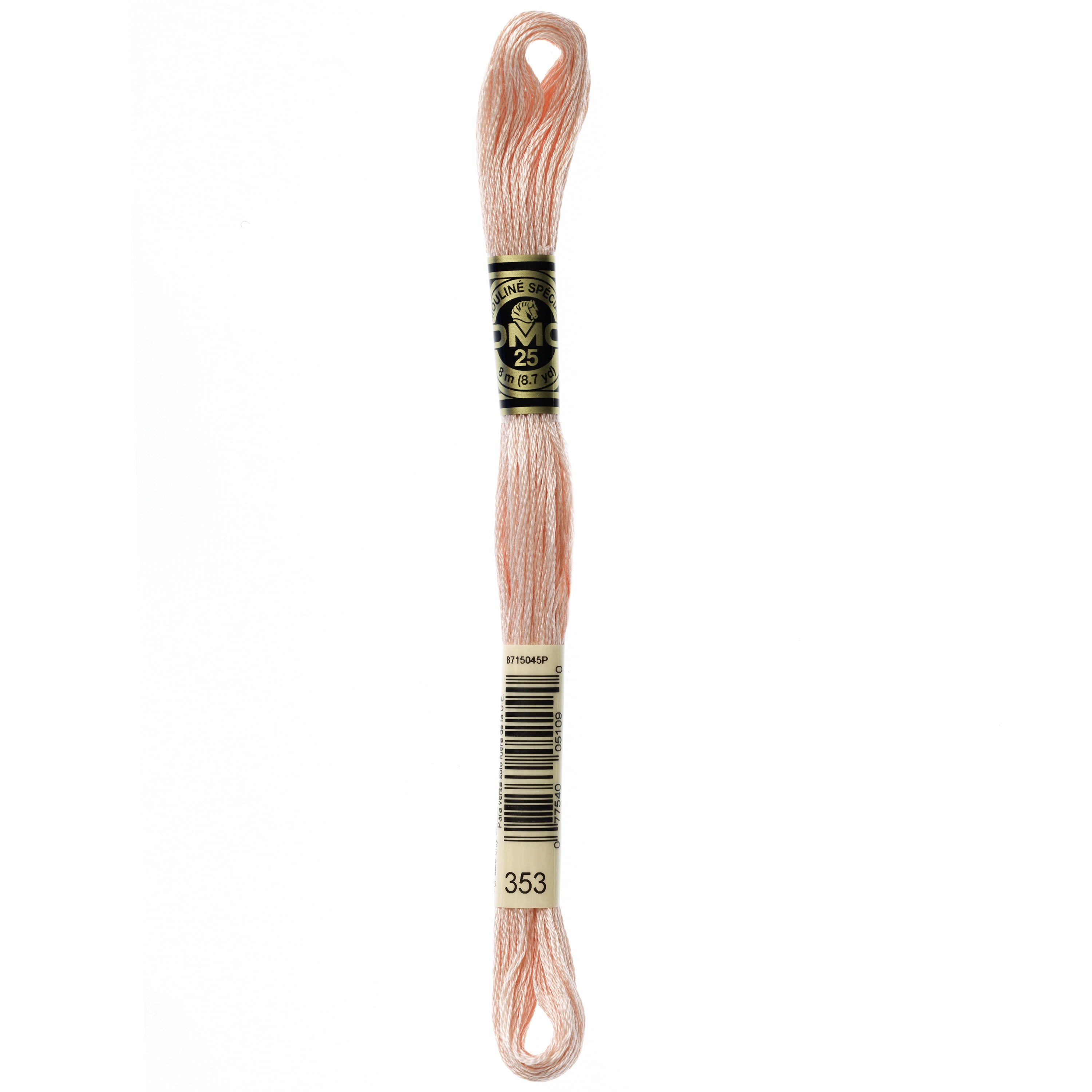 DMC 6-Strand Embroidery Cotton 8.7yd-Peach - Walmart.com