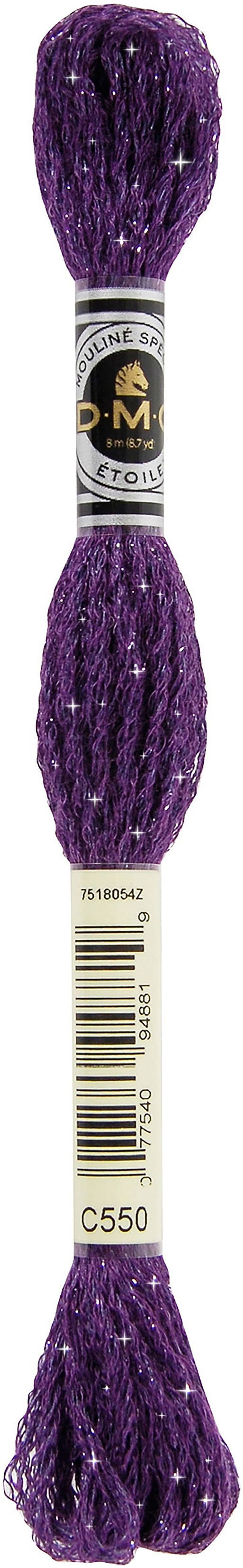 DMC 6-Strand Etoile Embroidery Floss 8.7yd-Very Dark Violet - Walmart.com