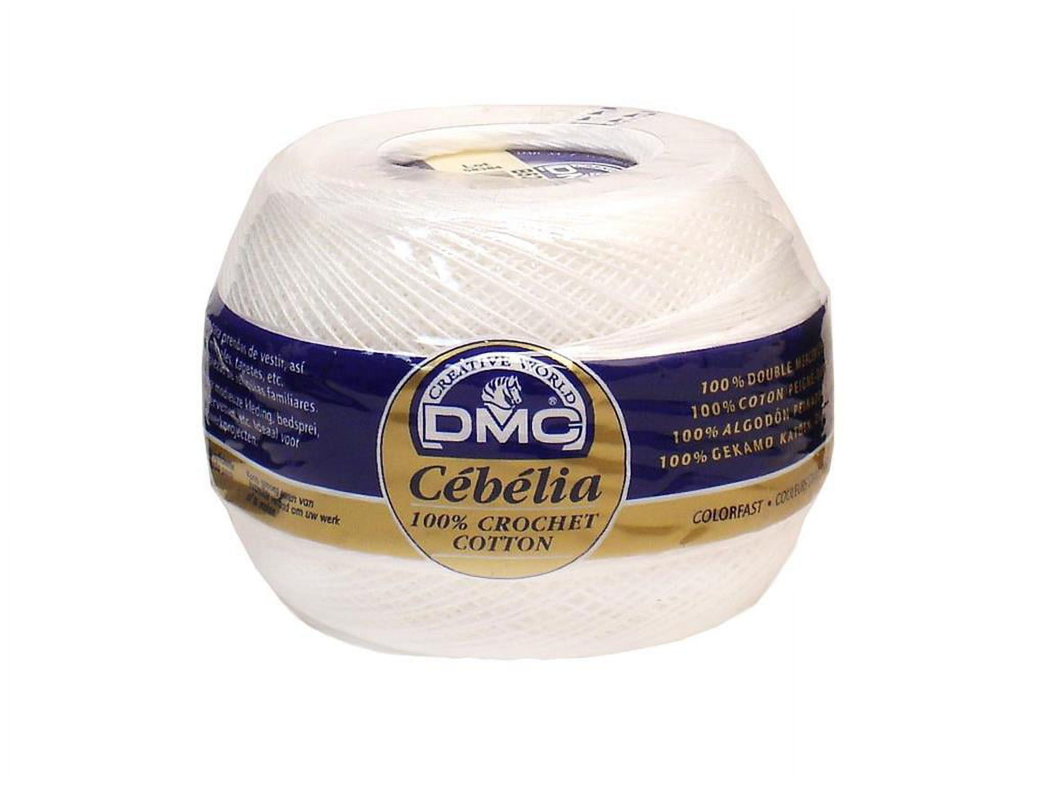 DMC Cebelia Crochet Cotton 30 Snow White - Walmart.com