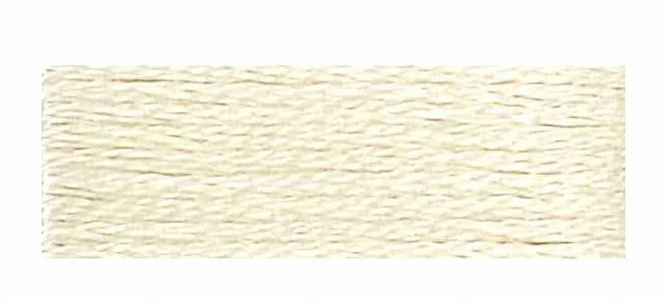 DMC Embroidery Floss Ecru 117-ECRU, 6 Strand Cotton Thread 8.7 Yds (12 ...