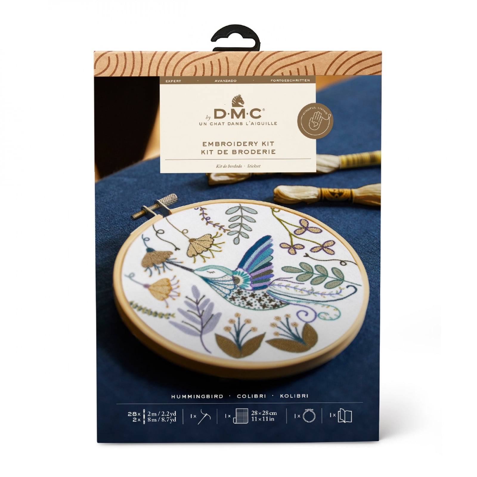 DMC Hummingbird Embroidery Kit TB196 - Walmart.com
