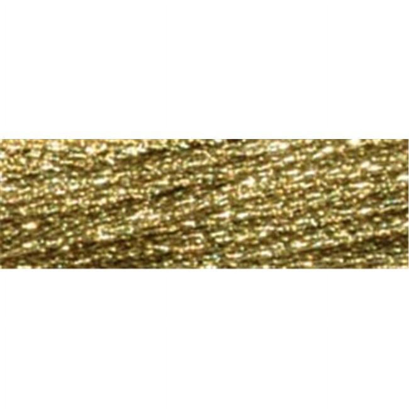 DMC Light Effects Embroidery Floss 8.7yd-Light Gold - Walmart.com