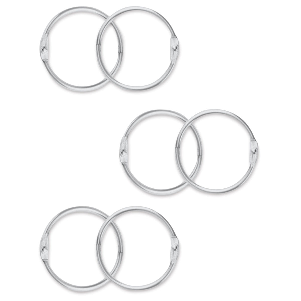 DMC Metal Craft Rings, Pkg of 6, 1