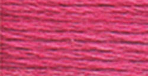 DMC Mouline 117-602 Six-Strand Embroidery Thread, Medium Cranberry, 8.7 ...