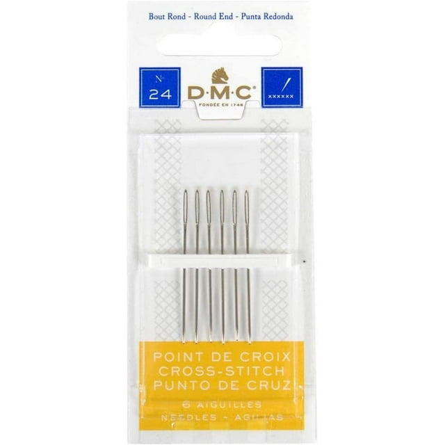 DMC Size 24 Cross Stitch Needles - Walmart.com