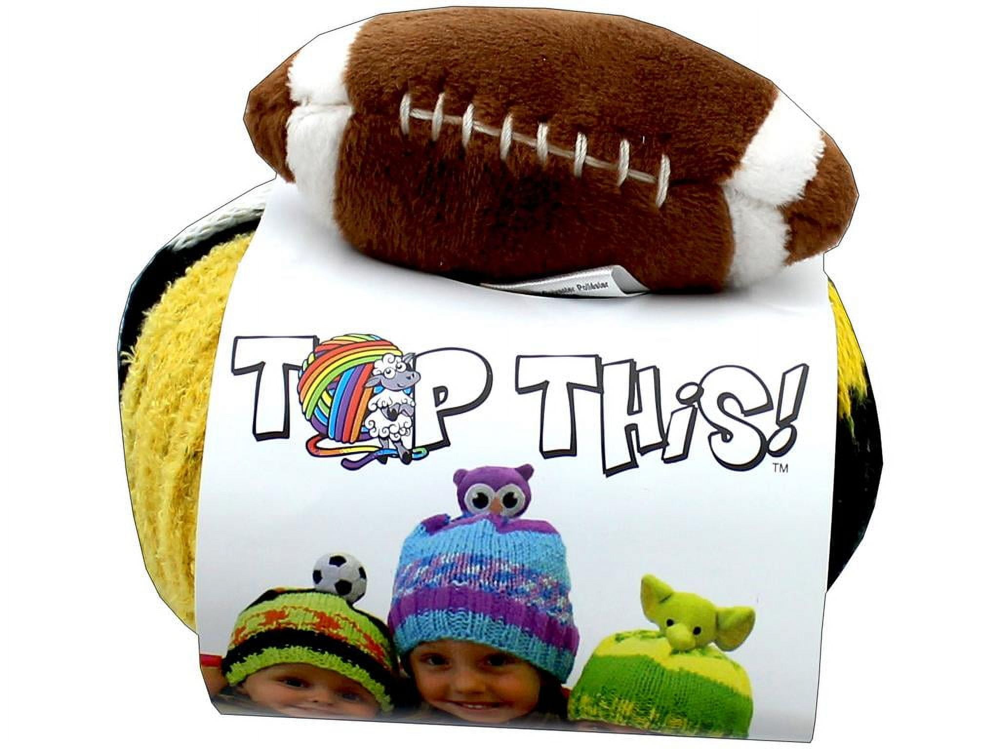 DMC Yarn Kit Top This Football Black/Gold - Walmart.com