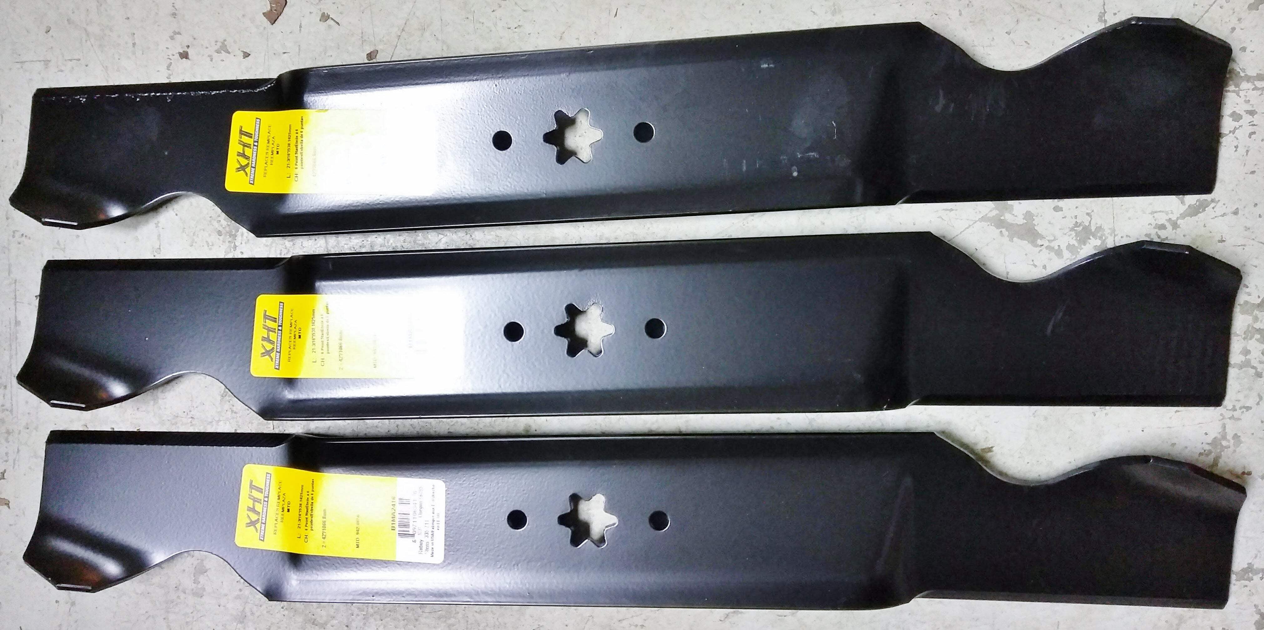 DMCC1427-Set of 3 Heavy Duty XHT TO FIT Cub Cadet MTD Troy Bilt 54 ...