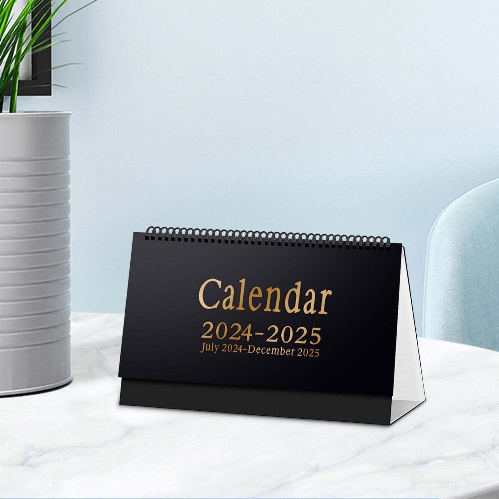 DMDUOU 2024-2025 Simplified Desktop Planner, Efficient Monthly Calendar ...