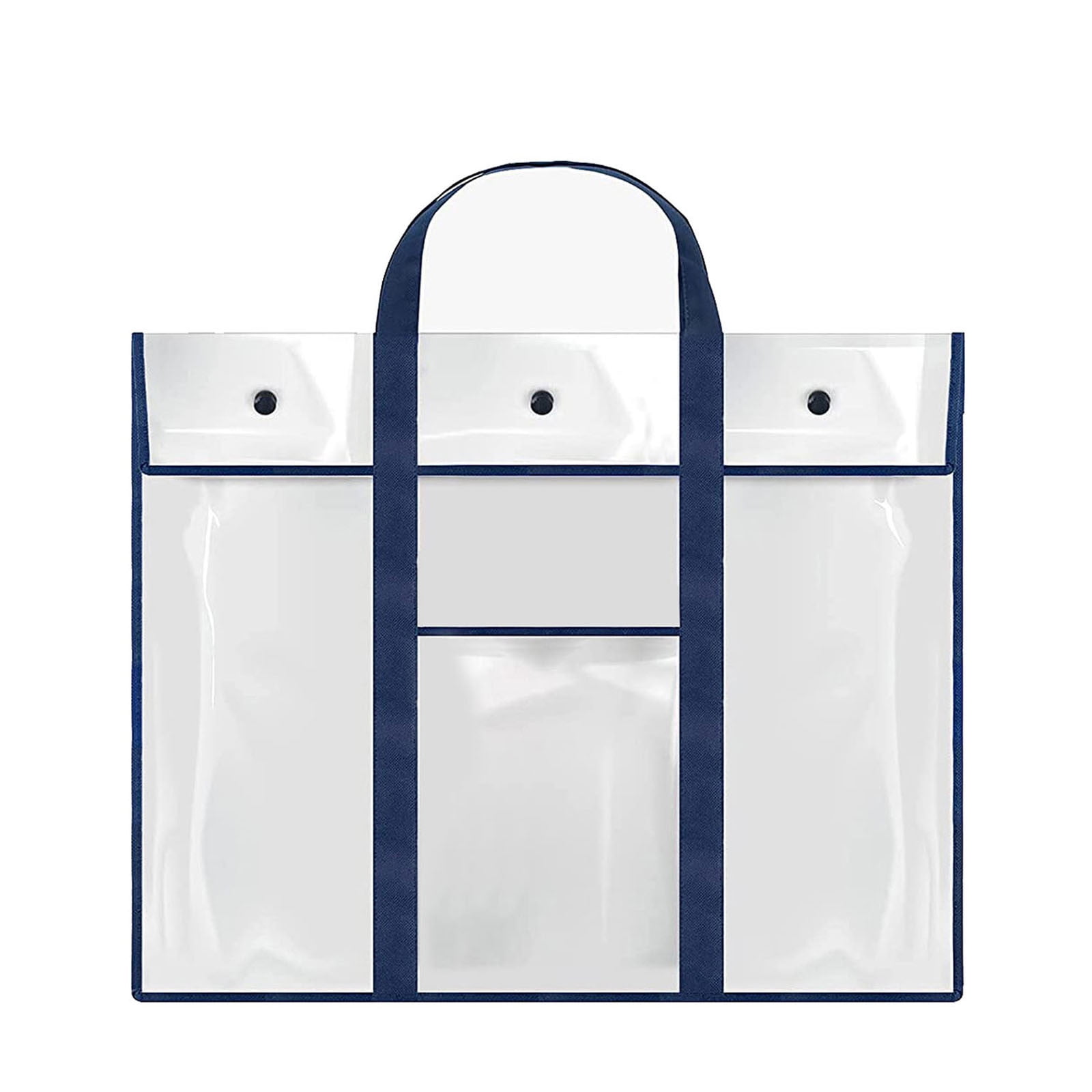 DMDUOU Carrying Handle Large Transparent Poster Board Bag For Artwork ...