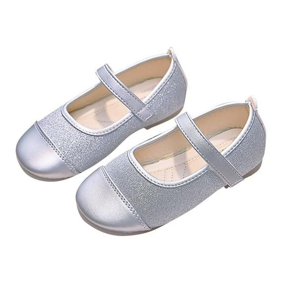 DMDUOU Flora Girls Toddler Little Ballet Shoes - Flower Girls Mary Jane ...