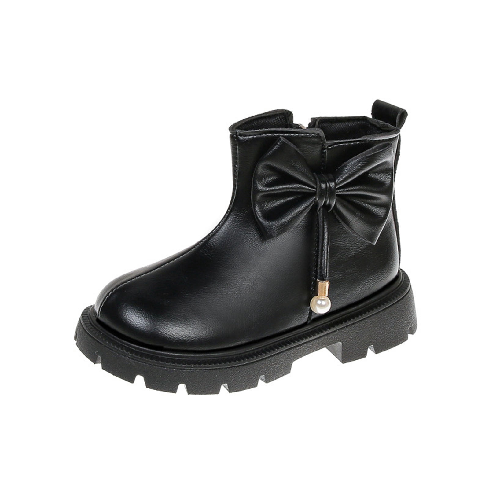 DMDUOU Toddler Girls Boys Water Proof Ankle Boots High Top First ...