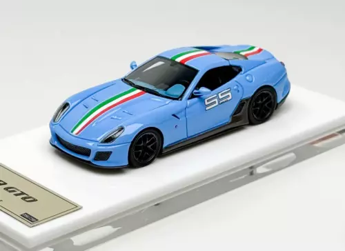 DMH 1:64 Blue 599 GTO Super Racing Sports Model Diecast Resin Car ...