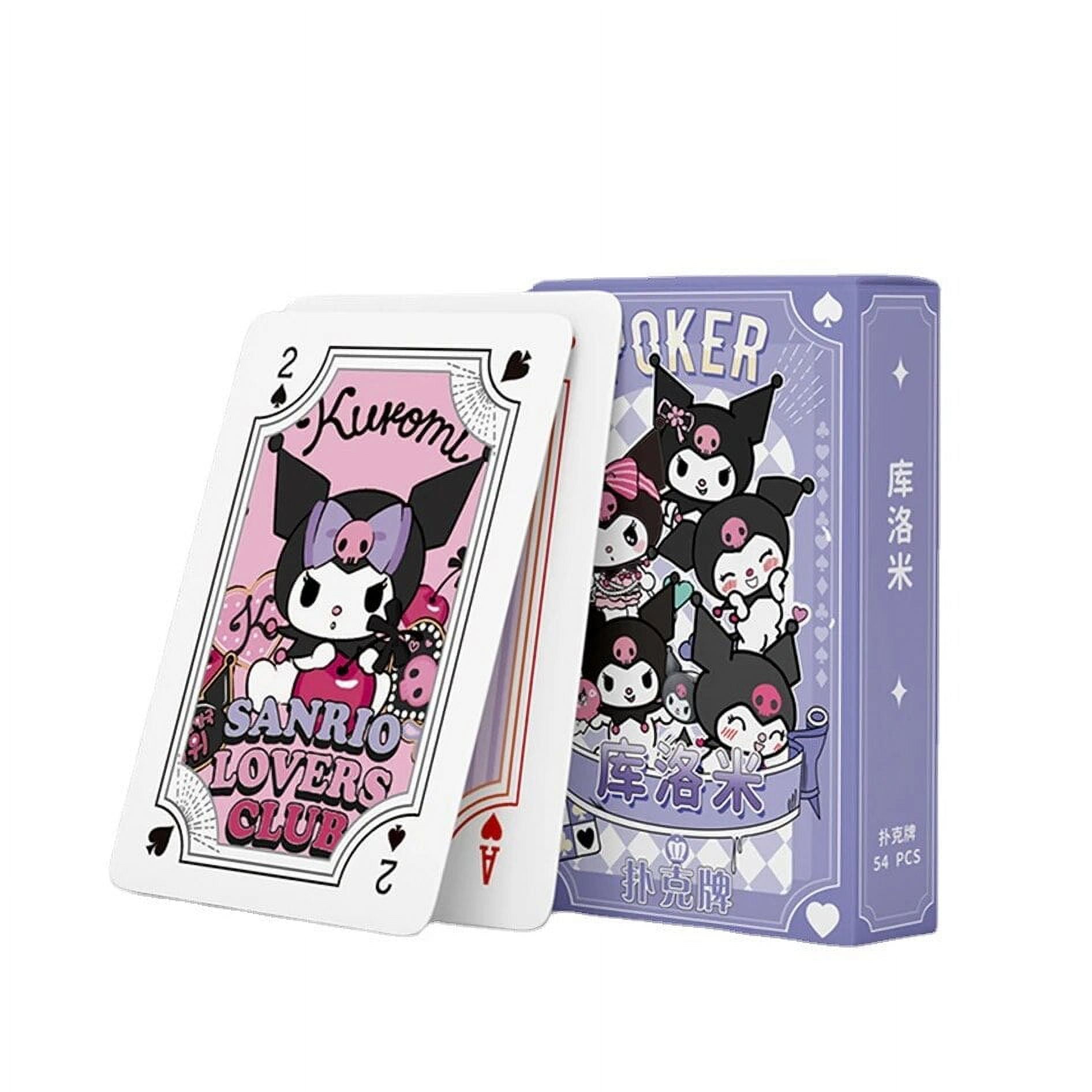 DMH Kawaii Sanrio Poker Playing Cards Board Games Cartoon Hello Kitty ...