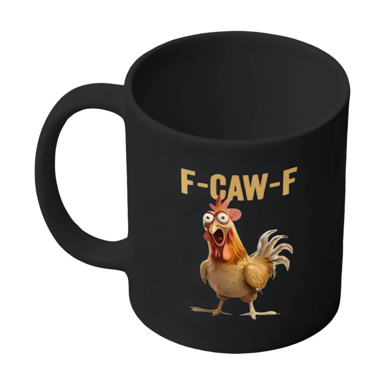 DMHW74S F Caw F Coffee Mug Funny Chicken Mug Novelty Ceramic F Caw F ...