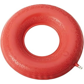 Carex Inflatable Ring Cushion, Rubber, Easy to Clean, Durable, Reusable ...