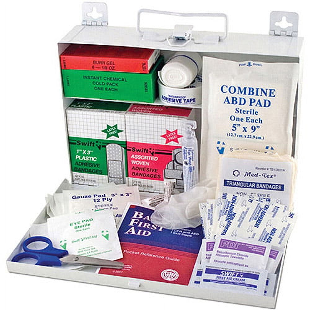 DMI Metal 25-Person First Aid Kit HSA/FSA Eligible - Walmart.com