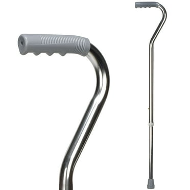 Equate Aluminum Mobility Offset Handle Cane with Foam Handles ...