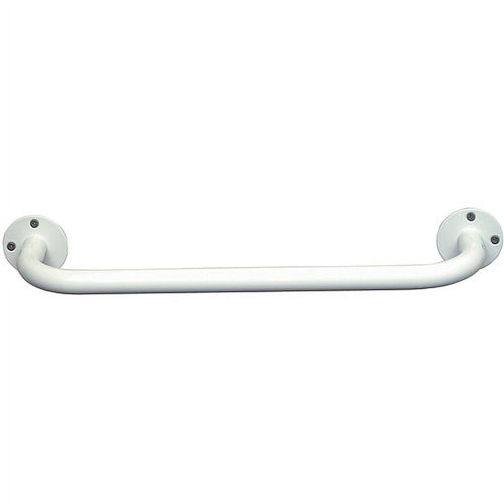 DMI White Vinyl-Coated Grab Bar, 18" HSA/FSA Eligible - Walmart.com