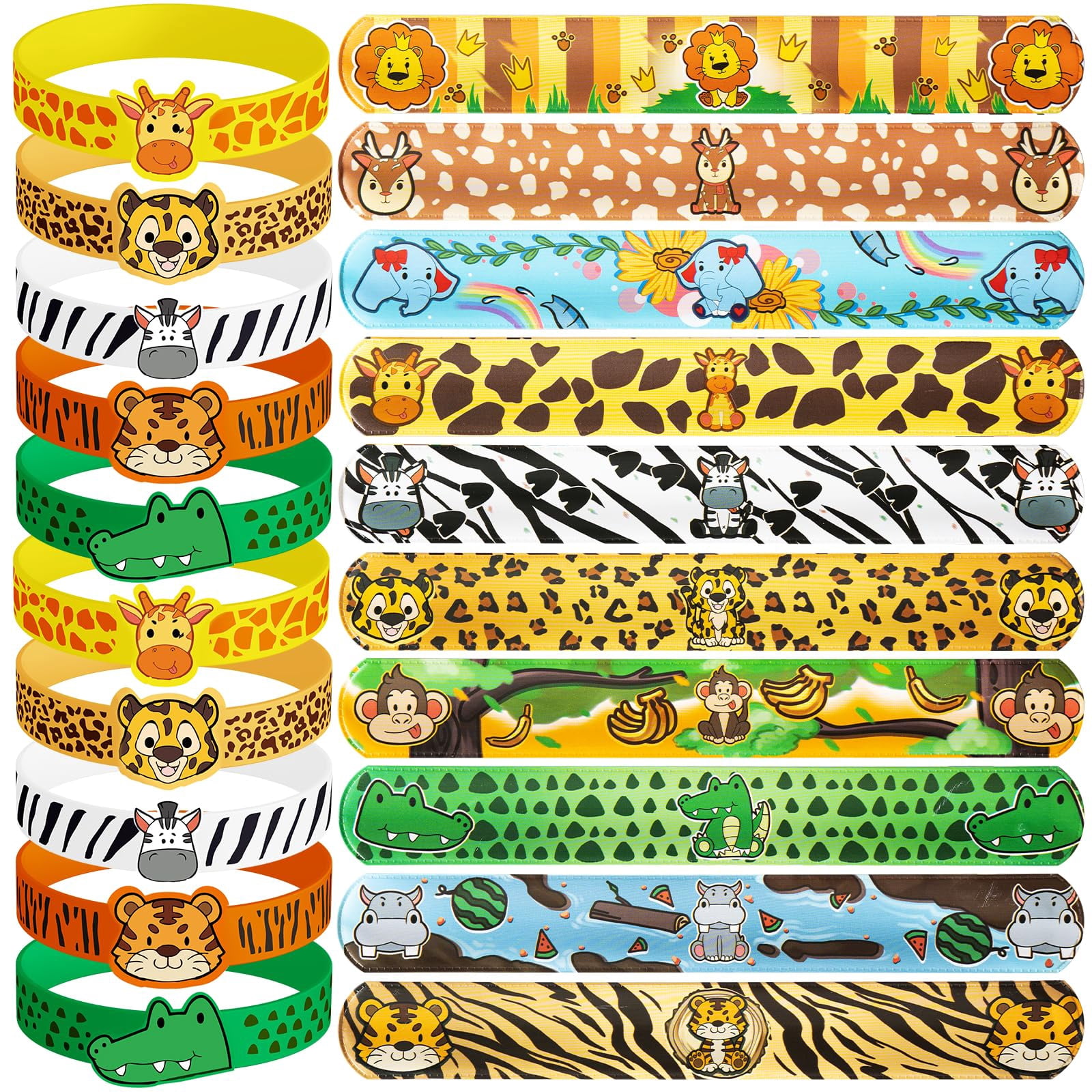 DMIGHT Jungle Jungle Safari Party Supplies C35 Safari Party Favors 30 ...