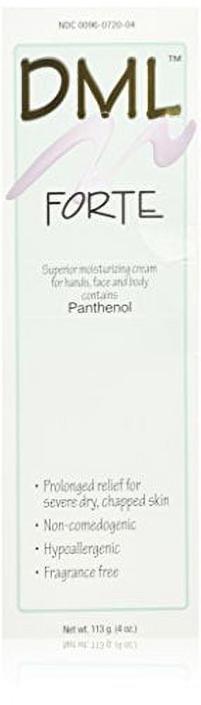 DML Forte Cream 4 Oz Pack of 3, Unscented, Hypoallergenic - Walmart.com