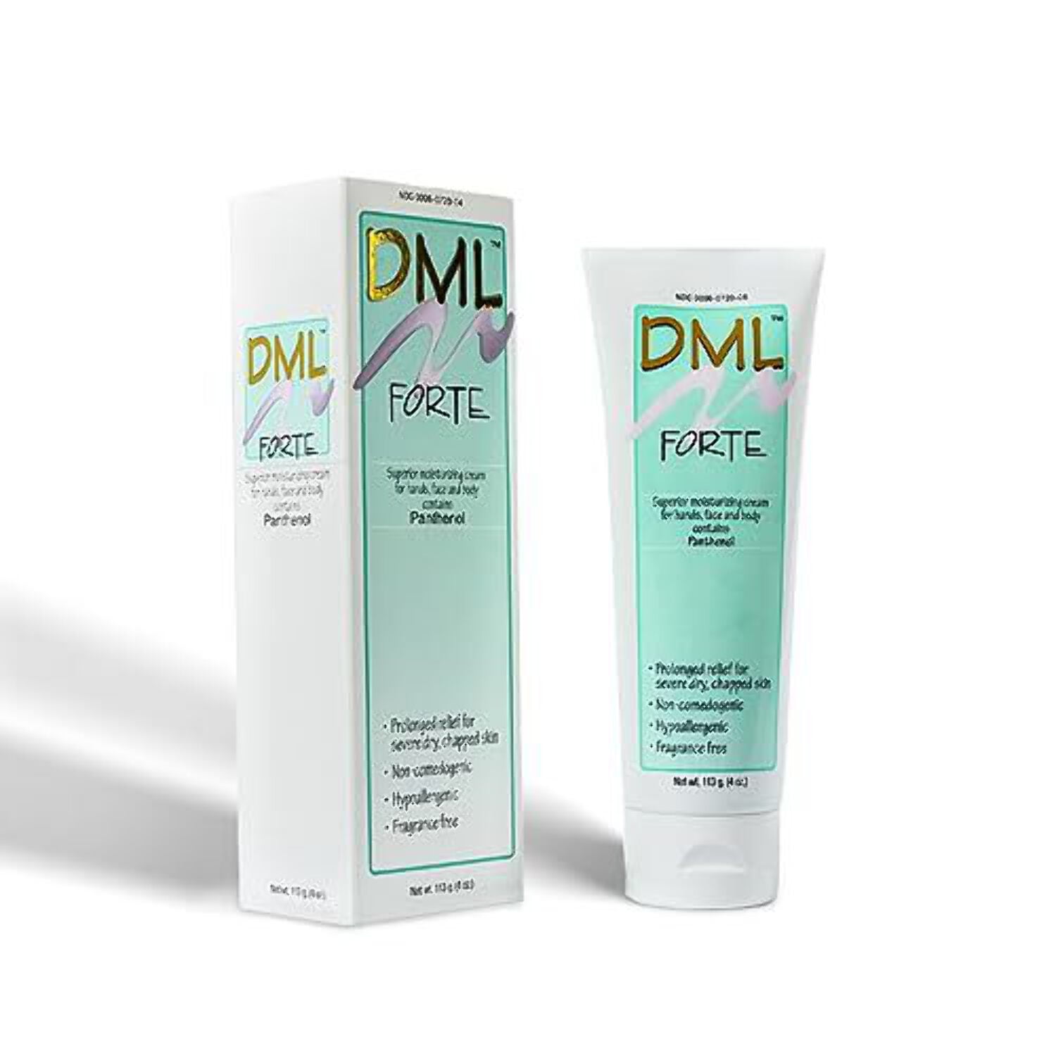 DML Forte Hand and Body Moisturizer 4 oz. Tube Unscented Cream Sold by ...