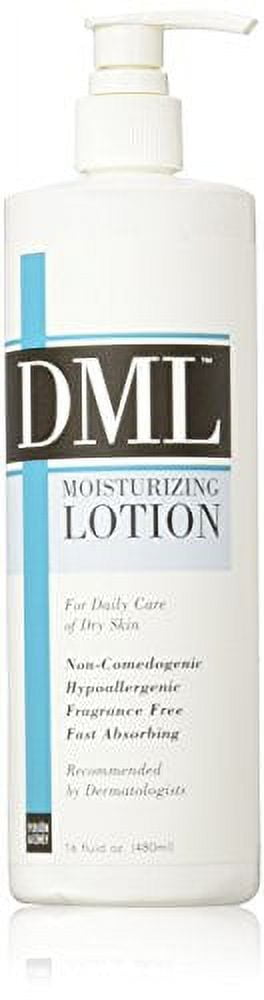 Dml Fragrance Free Healing Moisturizing Lotion For Dry And Cracked Skin Hypoallergenic 16oz