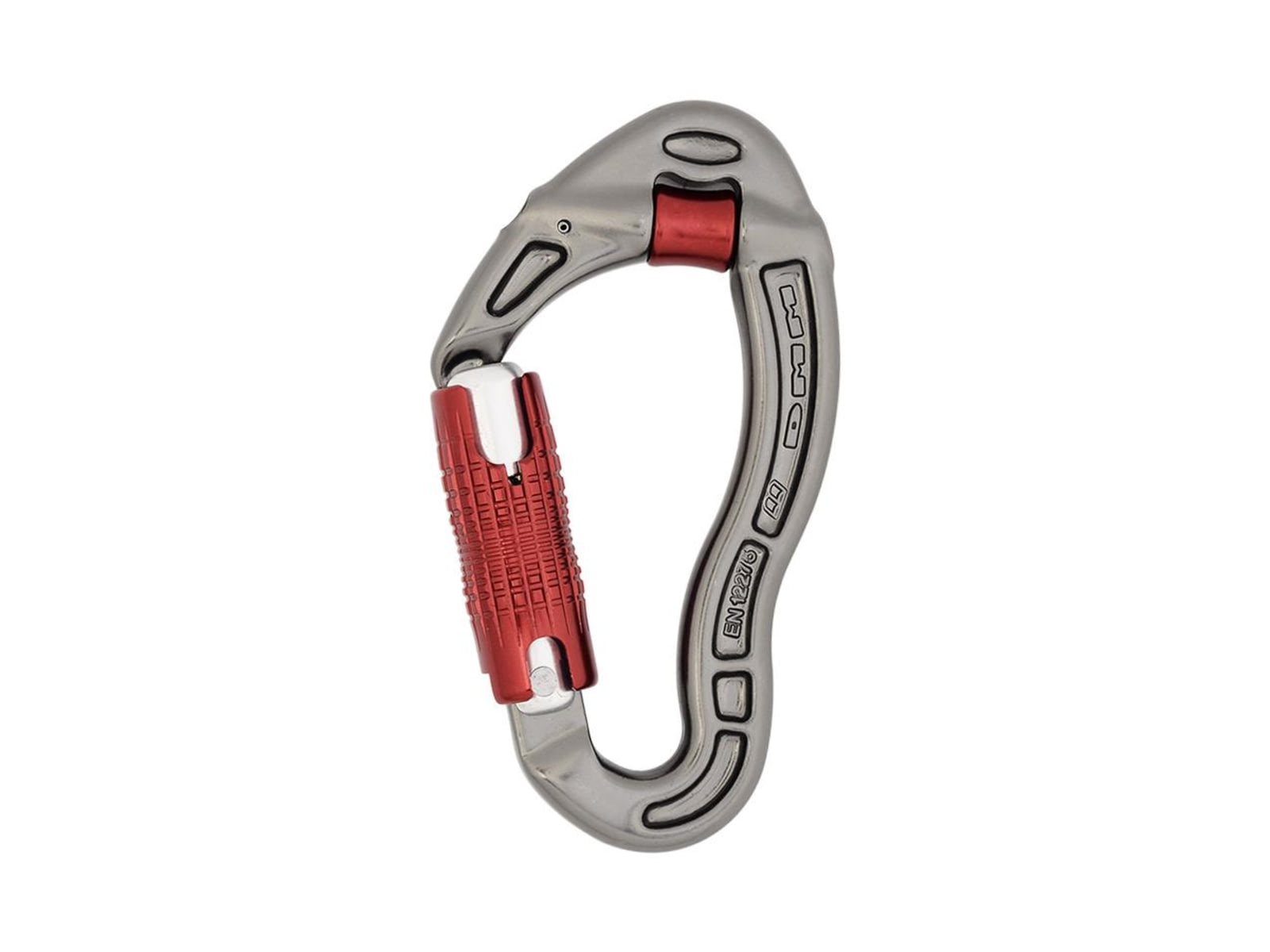 DMM Revolver Quicklock Carabiner, Titanium/Red - Walmart.com