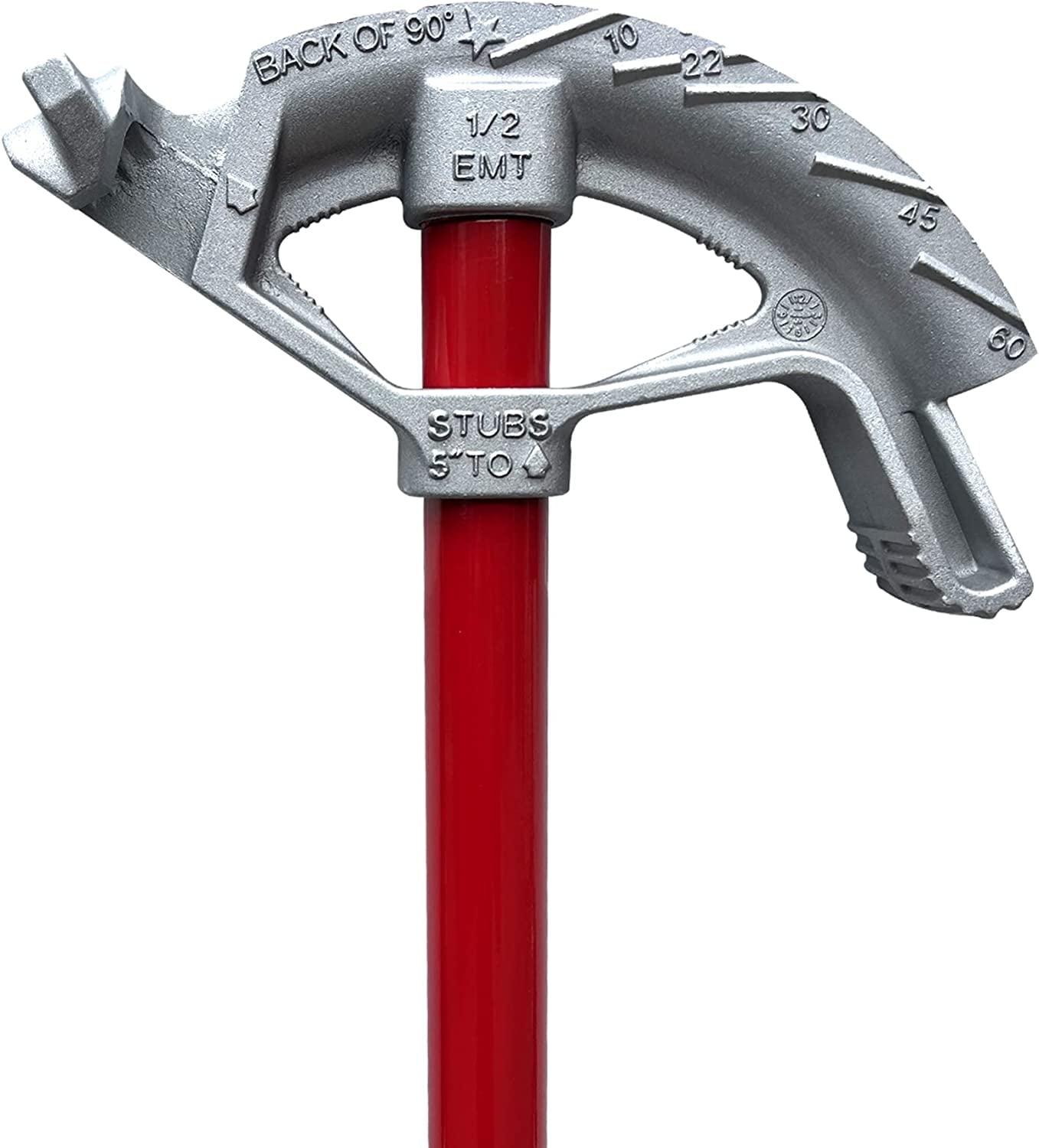 1/2" EMT Bender - 1 Pack - Hand Bender with Head with Handle - Iron ...