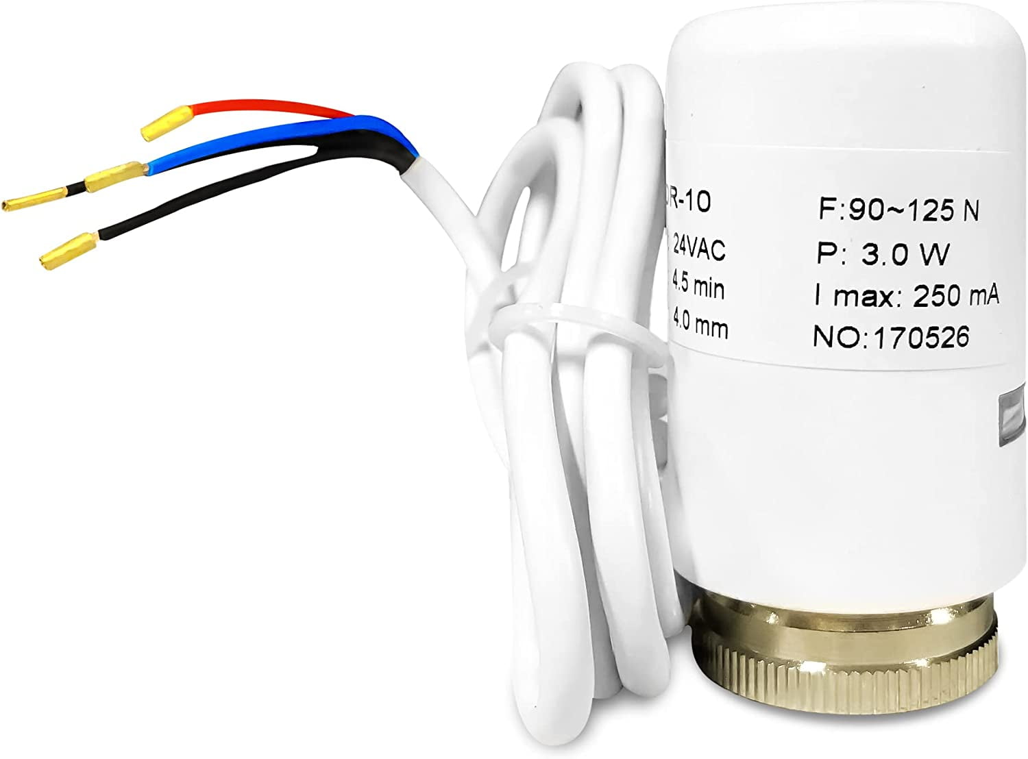 DMNI 4 Wire Thermal Actuator - 24V, Easy Install, Efficient Heating ...