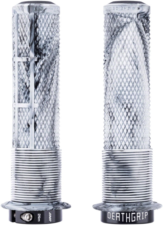 DMR DeathGrip 2 Flanged Grips - Thick, Lock-On, Snow Camo - Walmart.com