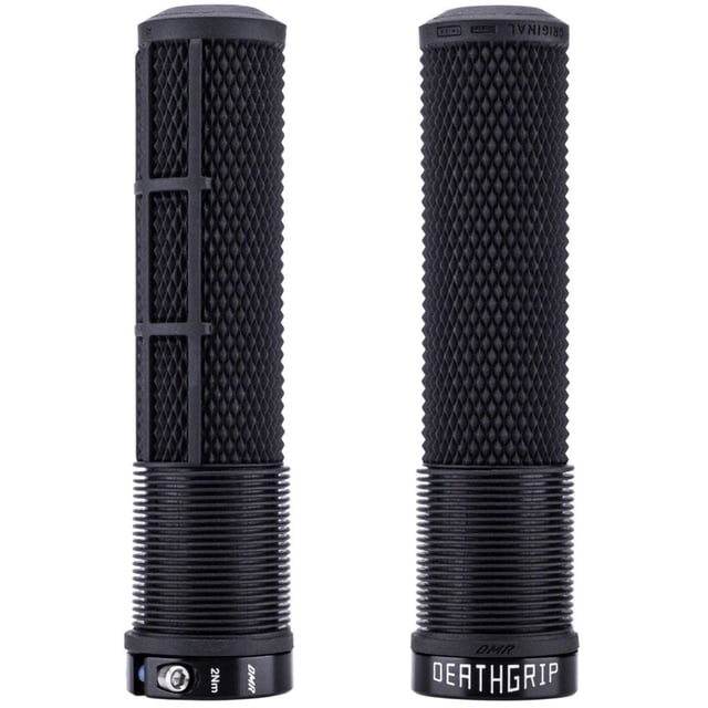 DMR DeathGrip 2 Flangeless Grips - Thick Lock-On Black - Walmart.com
