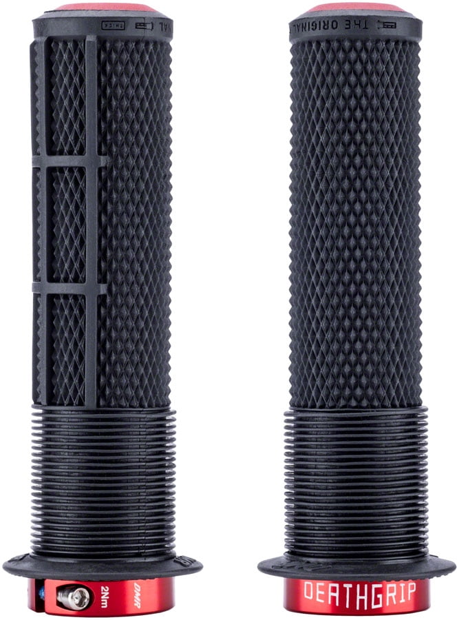 DMR DeathGrip 2 Race Edition Grips - Thick, Lock-On, Black, Flanged ...