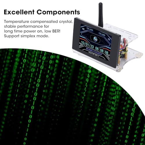 DMR Hotspot, MMDVM Digital Voice Modem 3.5 Inch Color Screen DMR ...