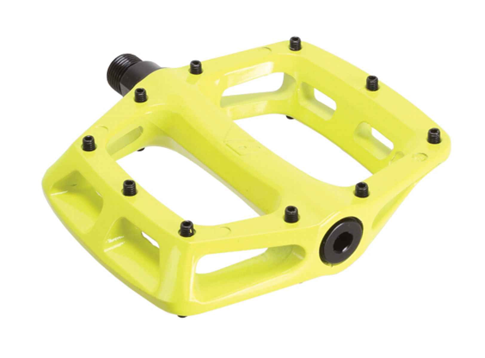DMR V8 Pedals- Platform, Aluminum, 9/16", Lemon Lime - Walmart.com