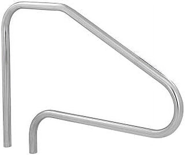 DMS-101A 4-Bend Deck Mounted Swimming Pool Handrail, Stainless Steel ...